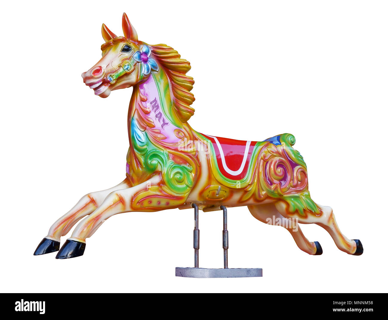 Fairground ride horse hi-res stock photography and images - Alamy