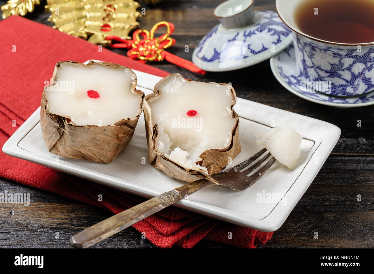 Nian Gao or Chinese new year's cake or year cake, Nian Gao is a food ...