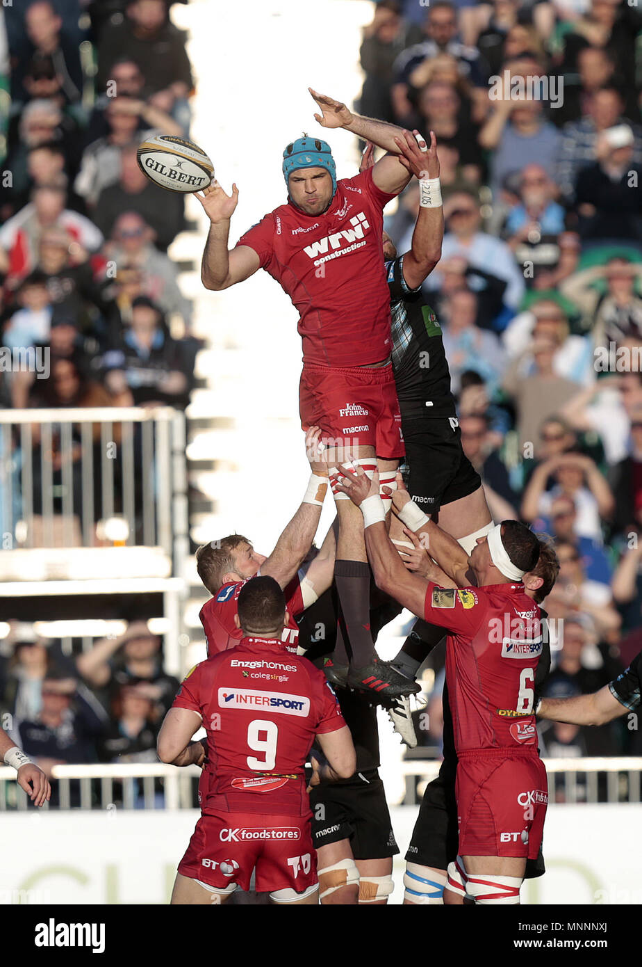 Guinness pro 14 semi final match scotstoun stadium hi-res stock ...