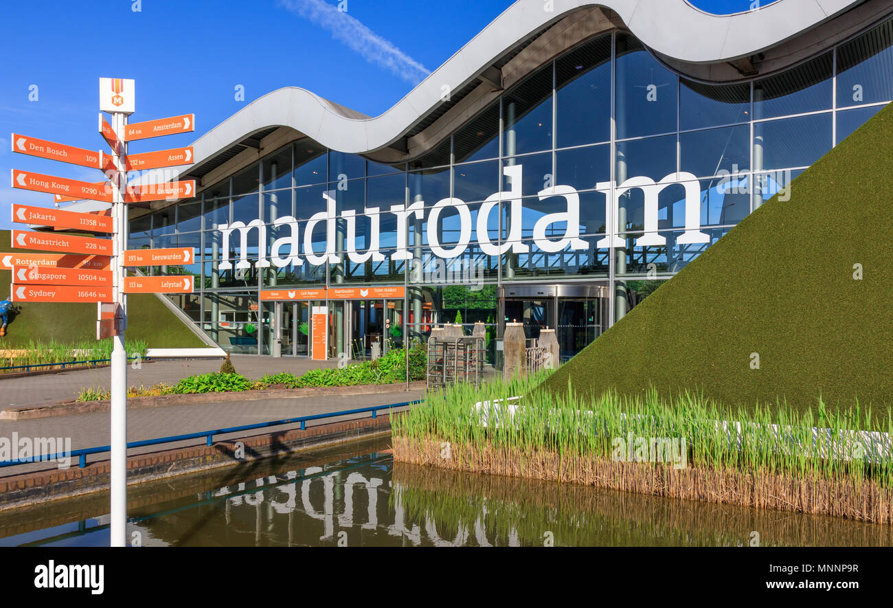 The Hague, Netherlands - May 11, 2018: Madurodam Miniature Park In ...