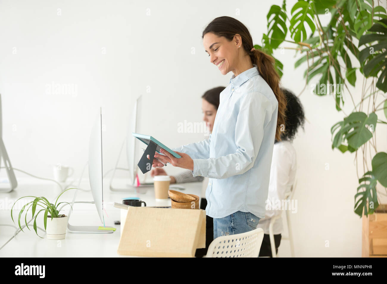 Employee stuff corporate hi-res stock photography and images - Alamy