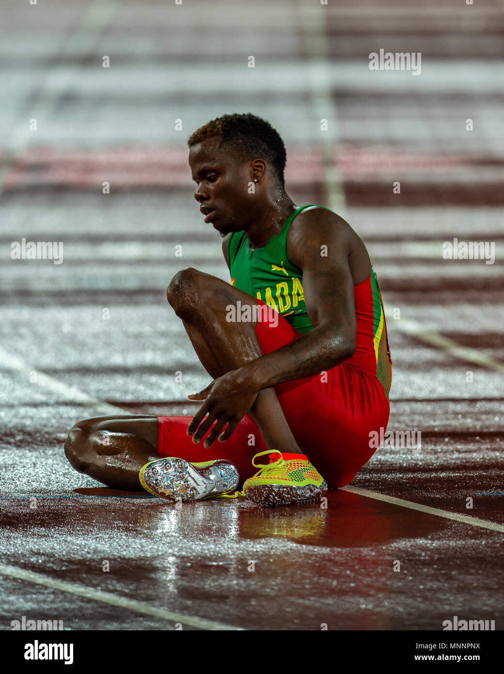 Men's 400m Final-Commonwealth Games 2018 Stock Photo - Alamy