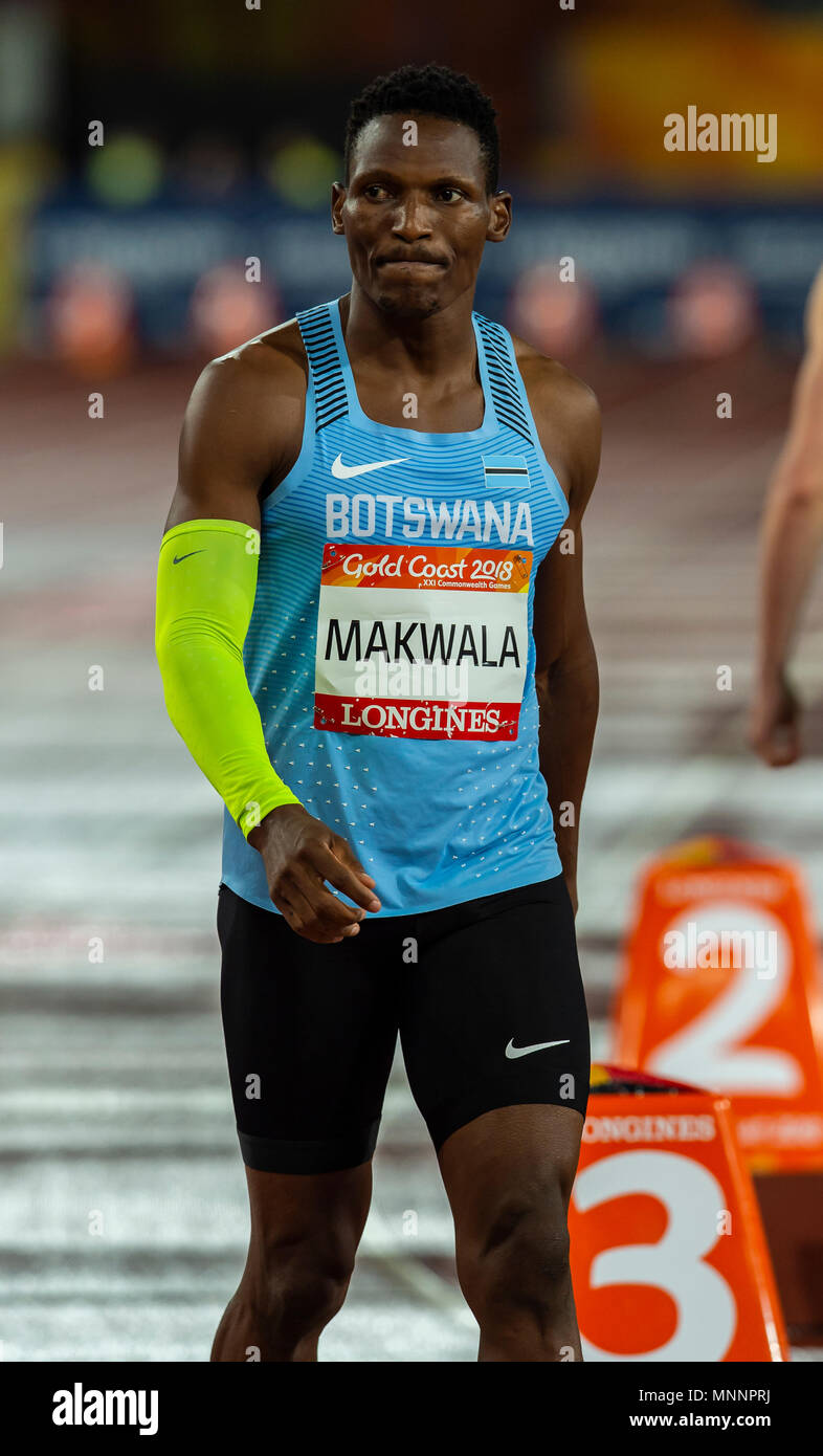 Men's 400m Final-Commonwealth Games 2018 Stock Photo - Alamy