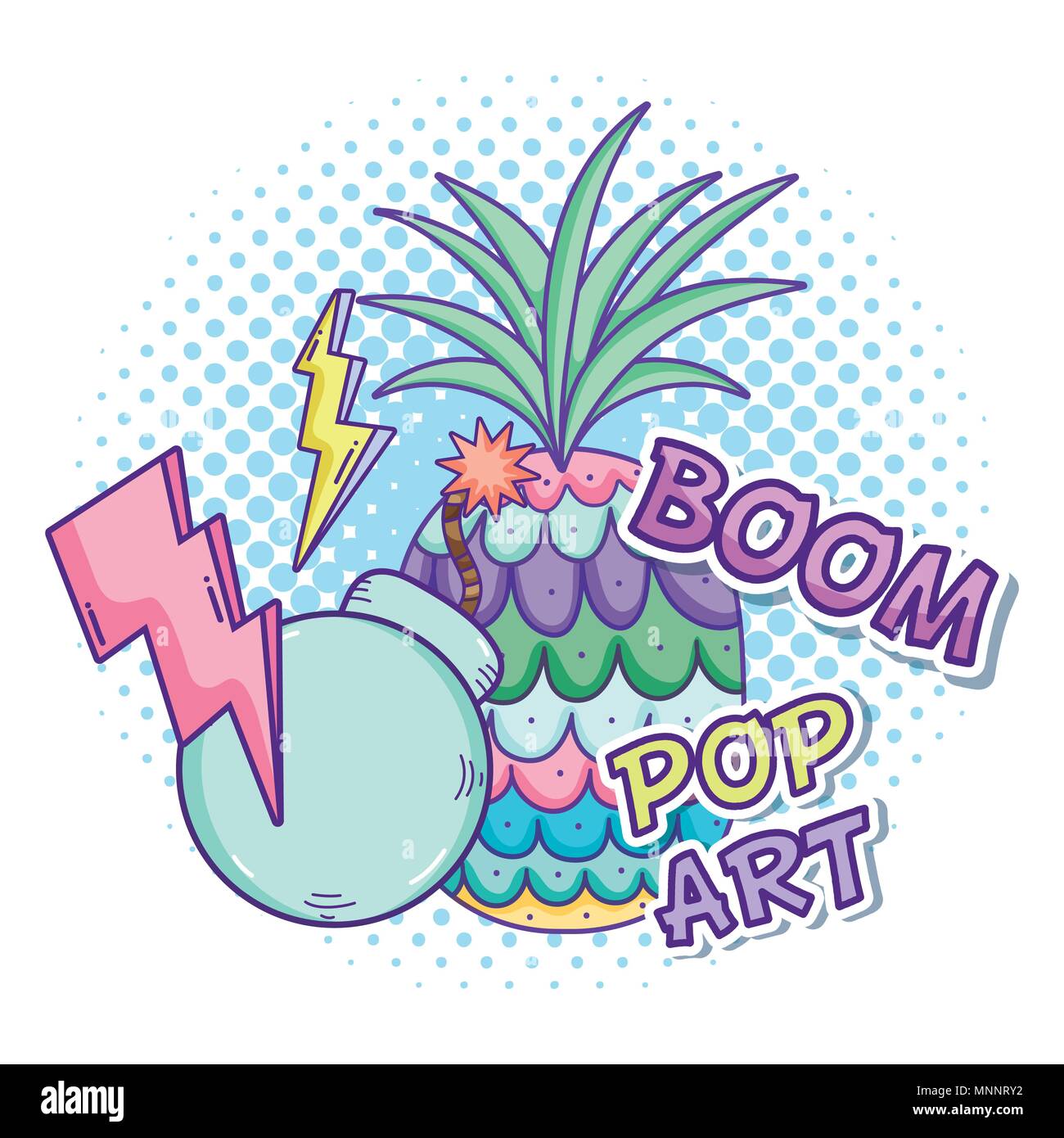 Pop art cartoons Stock Vector Image & Art - Alamy