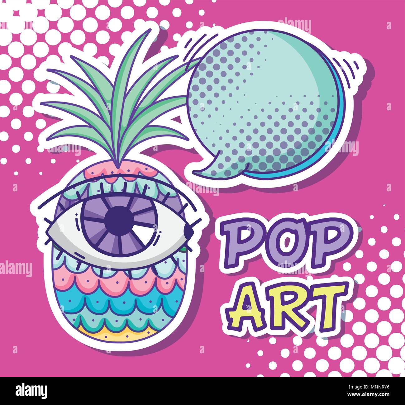 Pop art cartoons Stock Vector Image & Art - Alamy