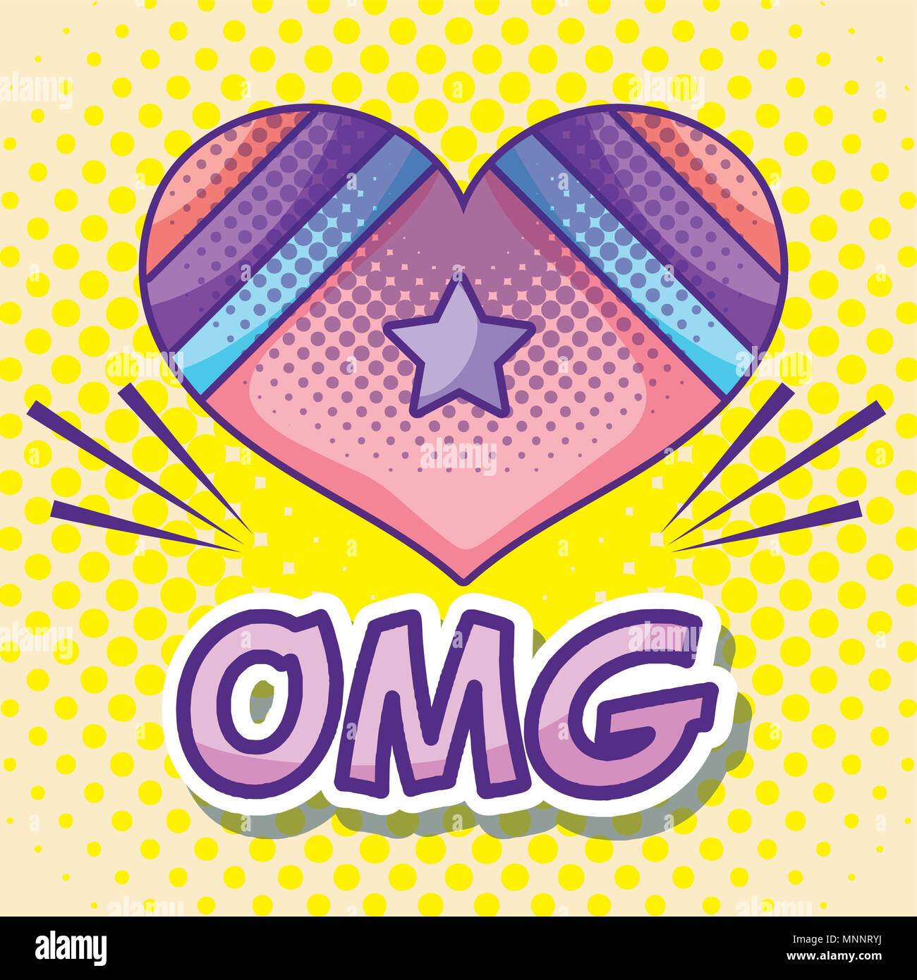 Pop art cartoons Stock Vector Image & Art - Alamy