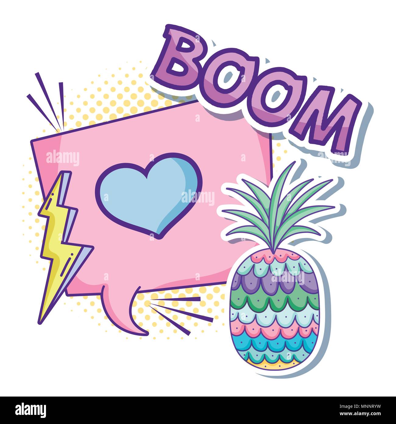 Pop art cartoons Stock Vector Image & Art - Alamy
