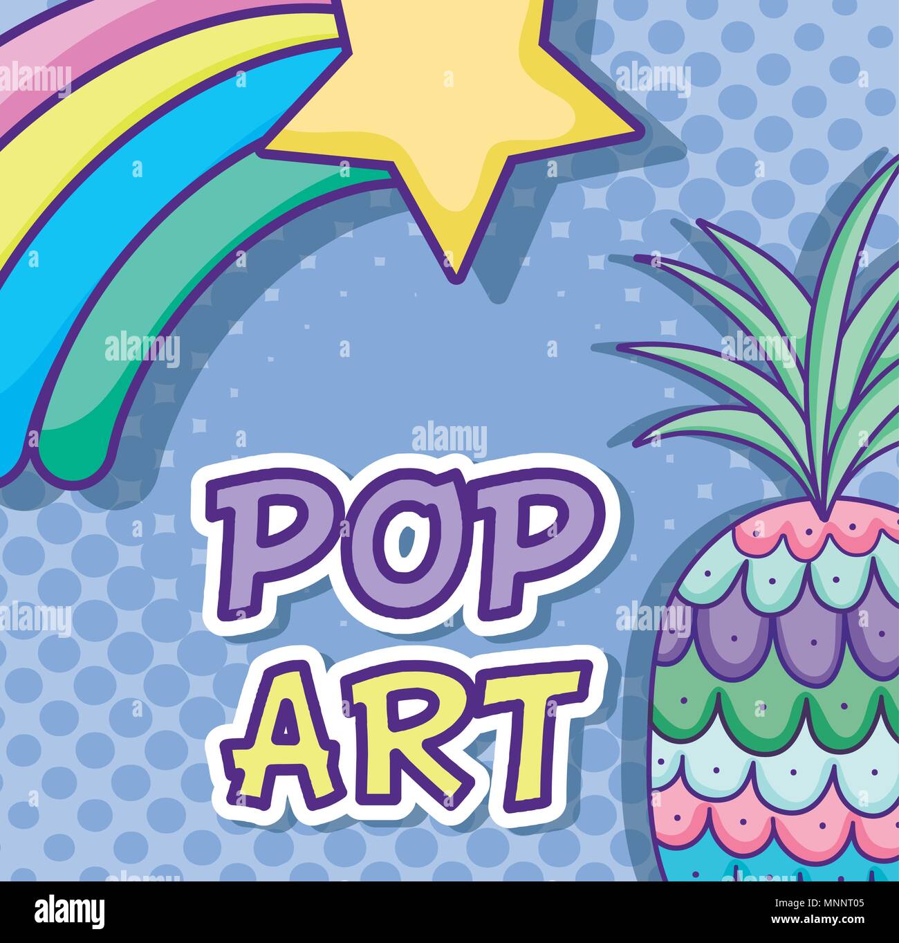 Pop art cartoons Stock Vector Image & Art - Alamy
