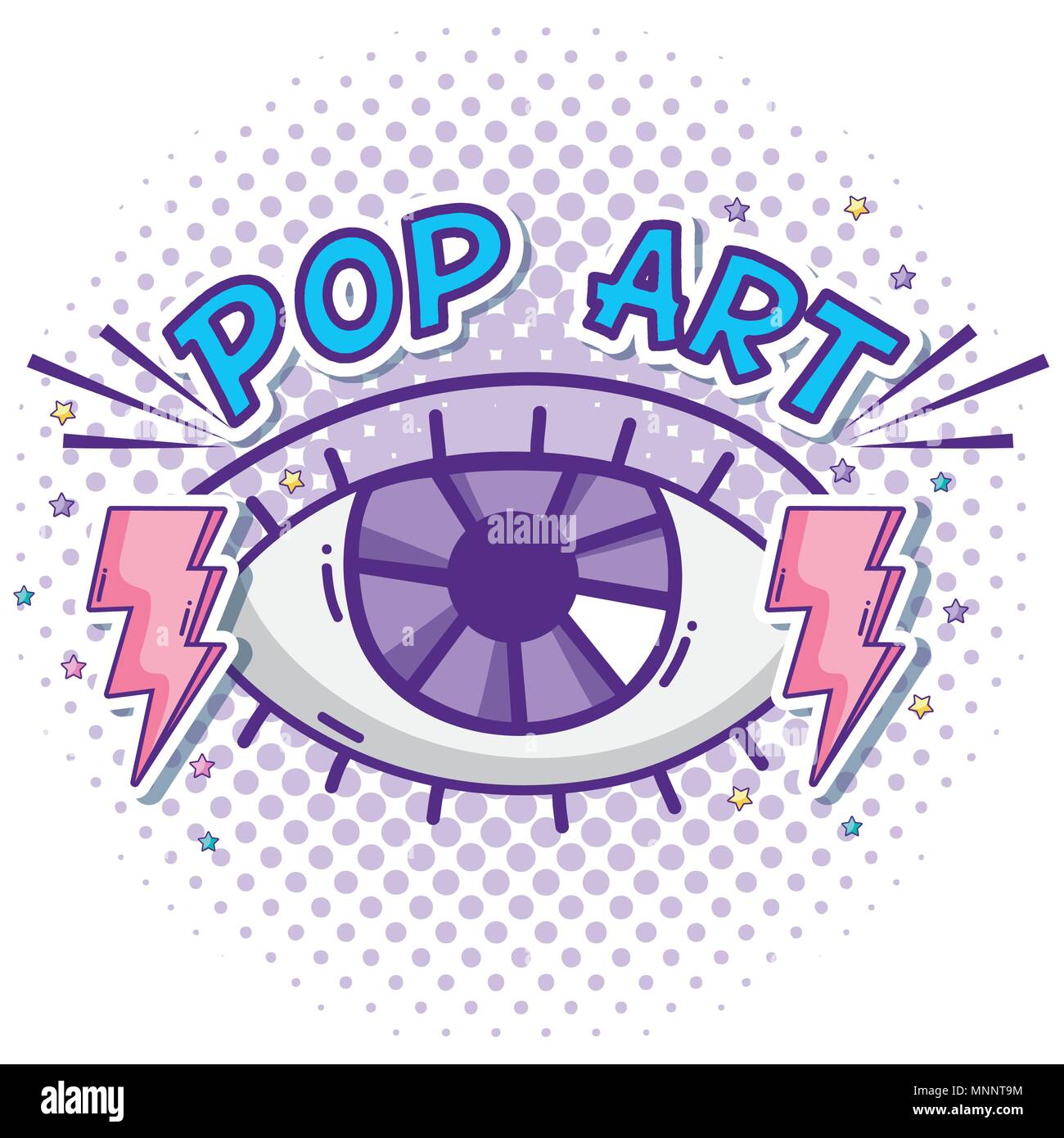 Human eye pop art Stock Vector Image & Art - Alamy