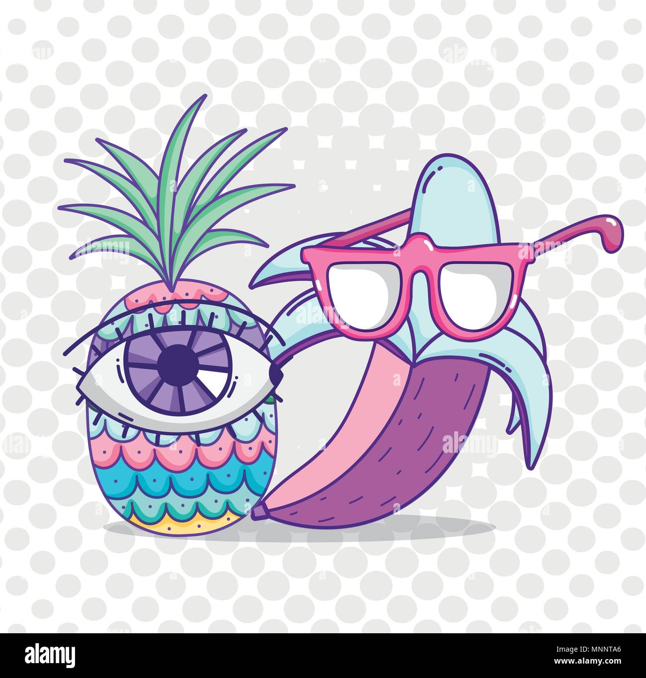 Pop art funny cartoons Stock Vector Image & Art - Alamy