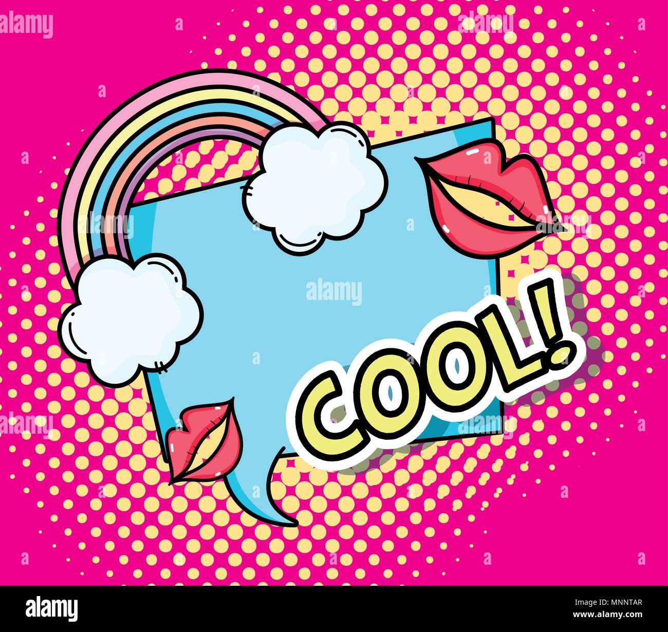 Pop art cartoons Stock Vector Image & Art - Alamy