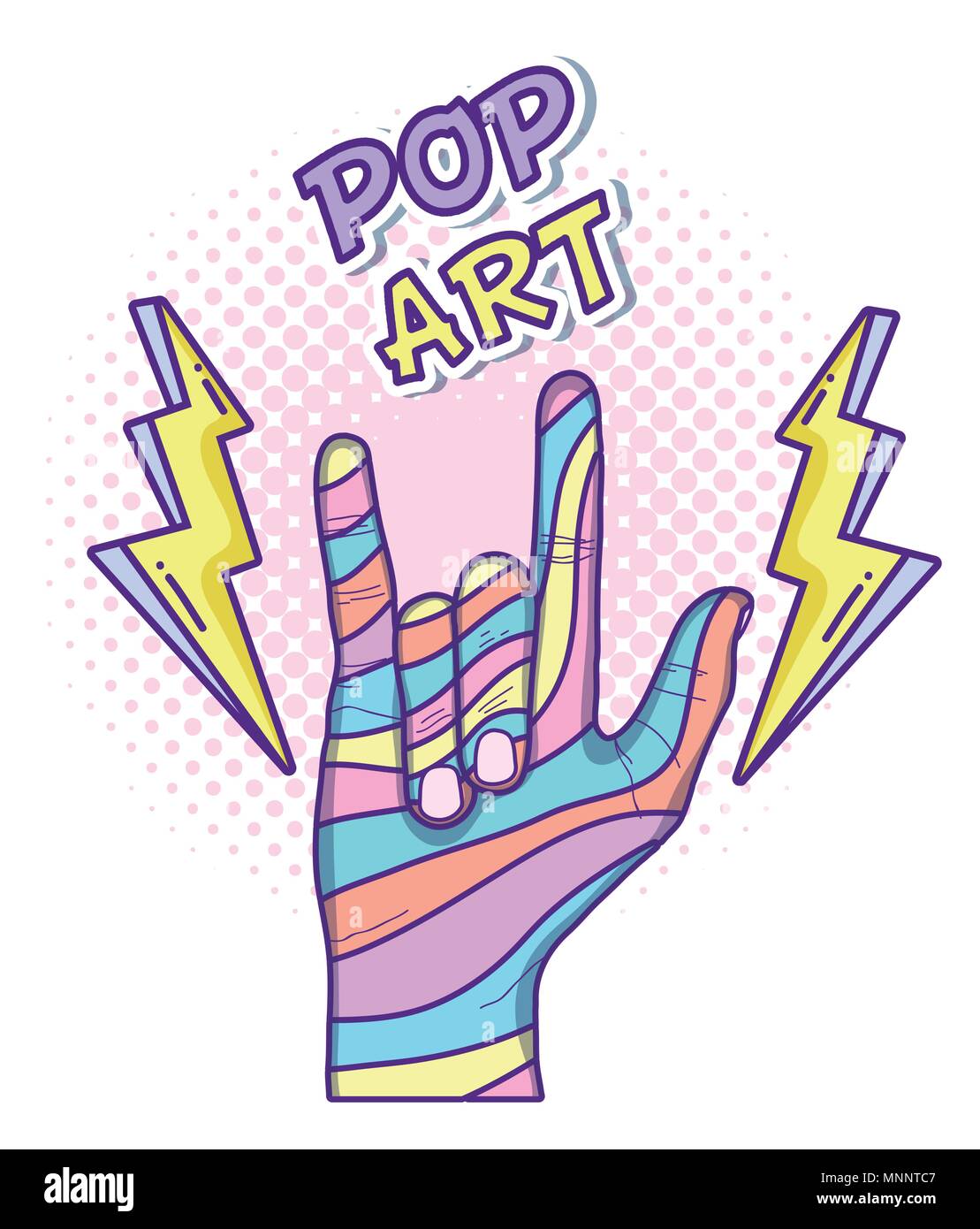 Pop art cartoons Stock Vector Image & Art - Alamy
