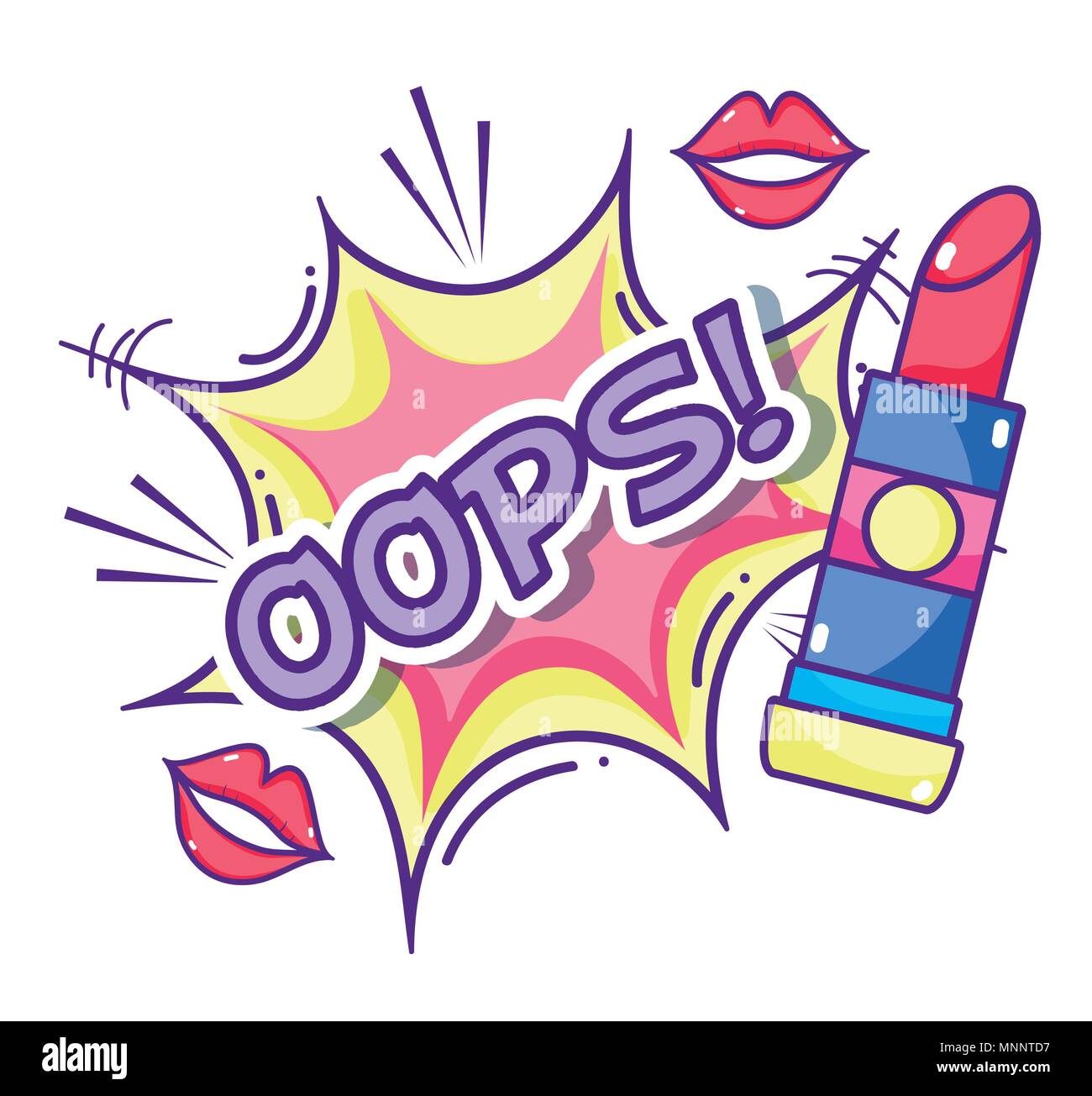 Pop art cartoons Stock Vector Image & Art - Alamy