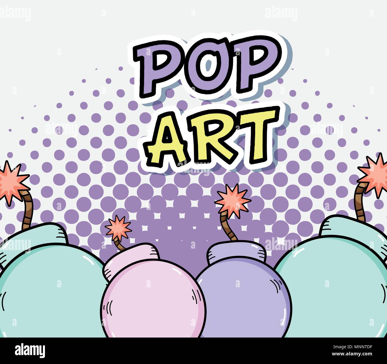 Pop art cartoons concept Stock Vector Image & Art - Alamy
