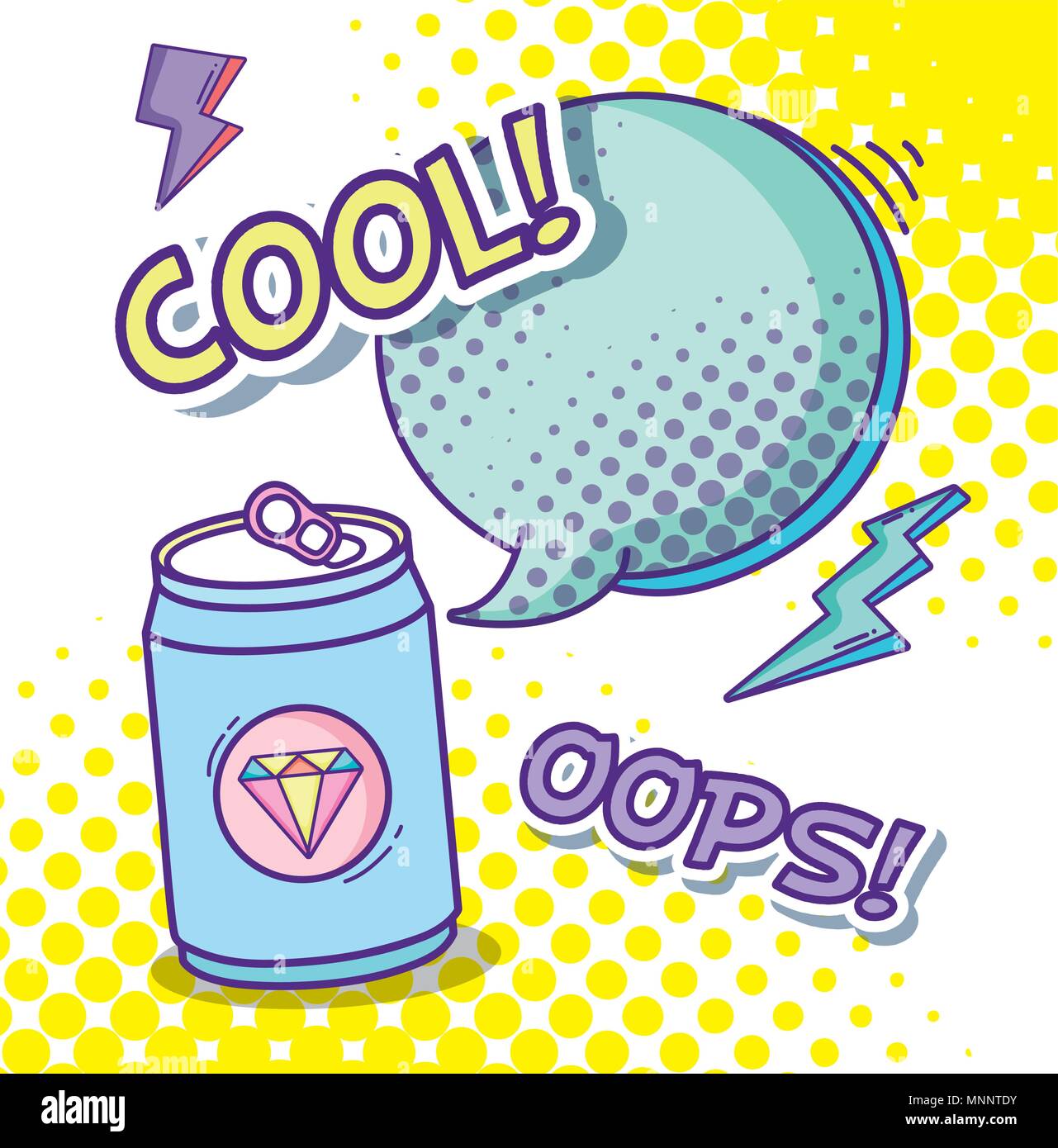 Pop Art Cartoons Concept Stock Vector Image And Art Alamy