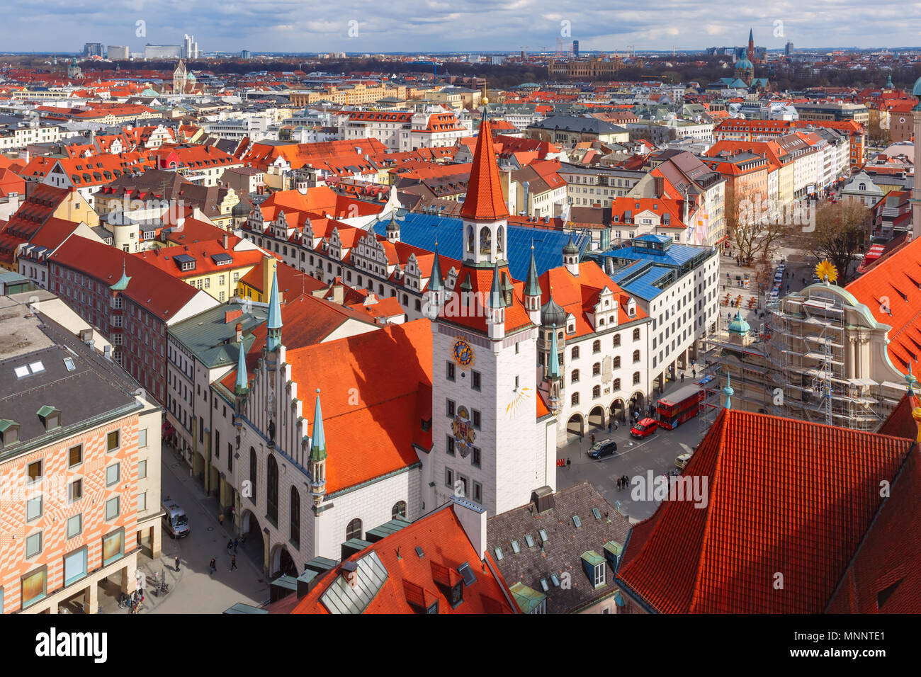 Beautiful german city munich hi-res stock photography and images - Alamy