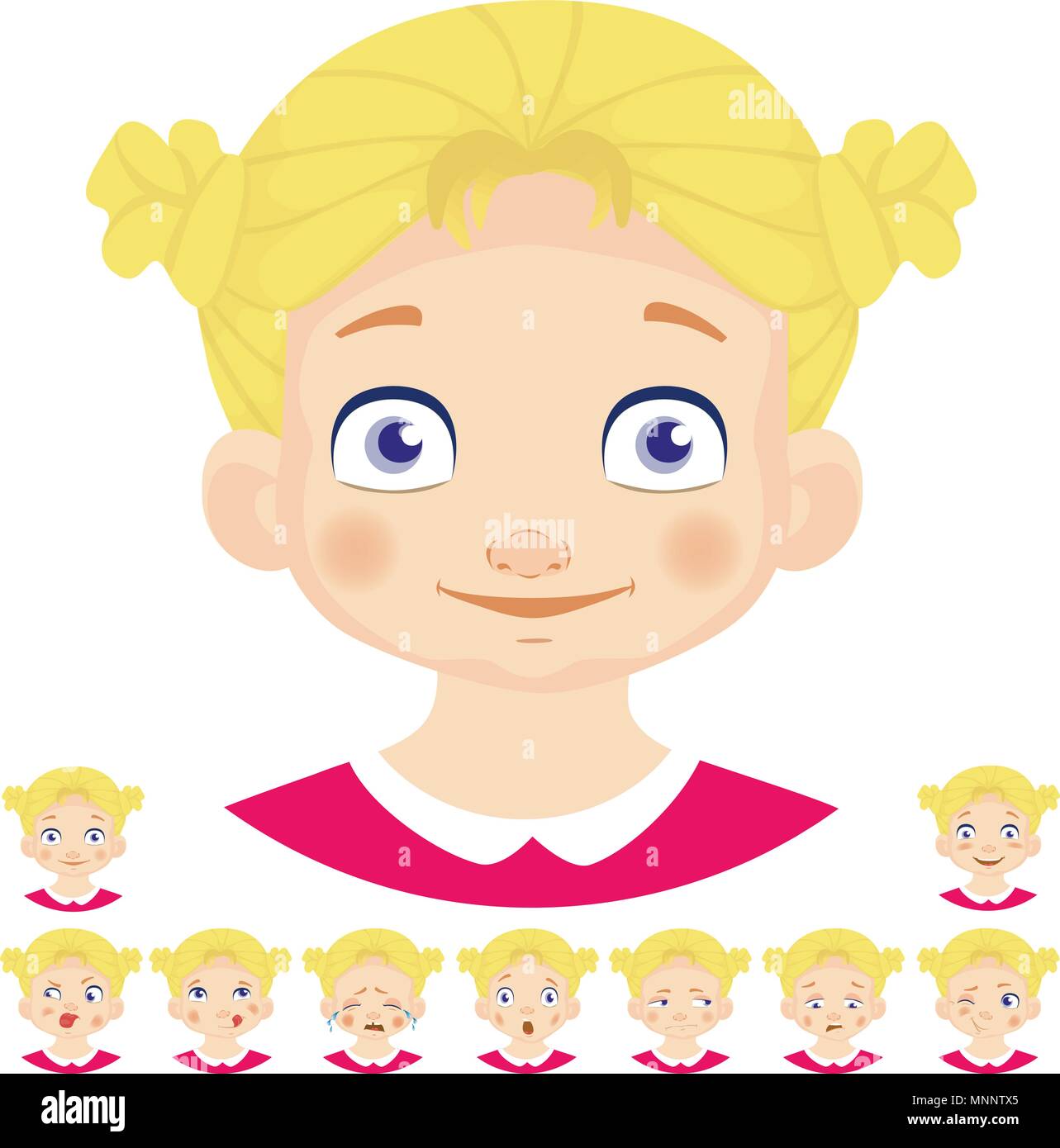 Human face emoticon furious expression hi-res stock photography and ...