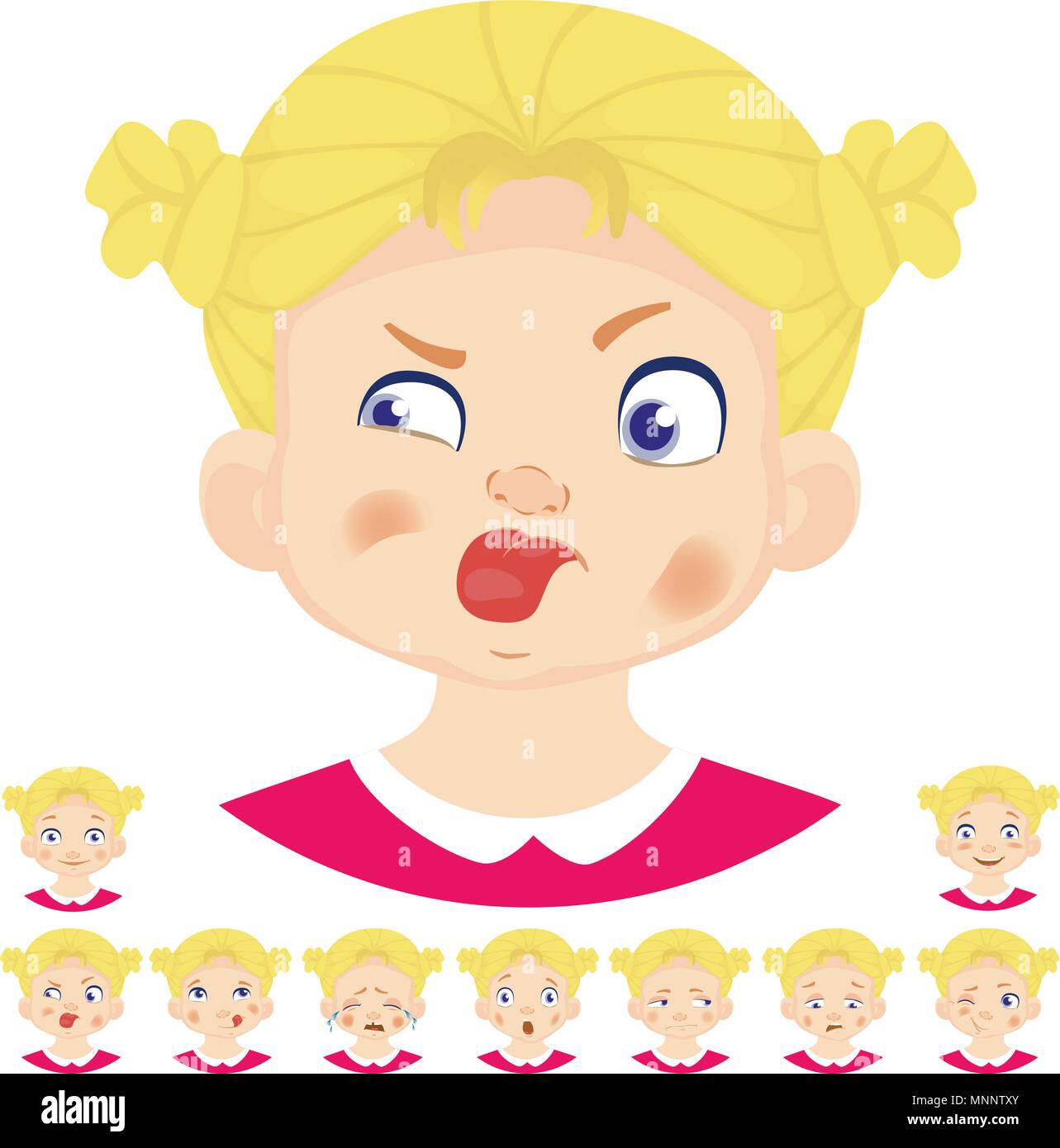 Stupid girls Stock Vector Images - Alamy