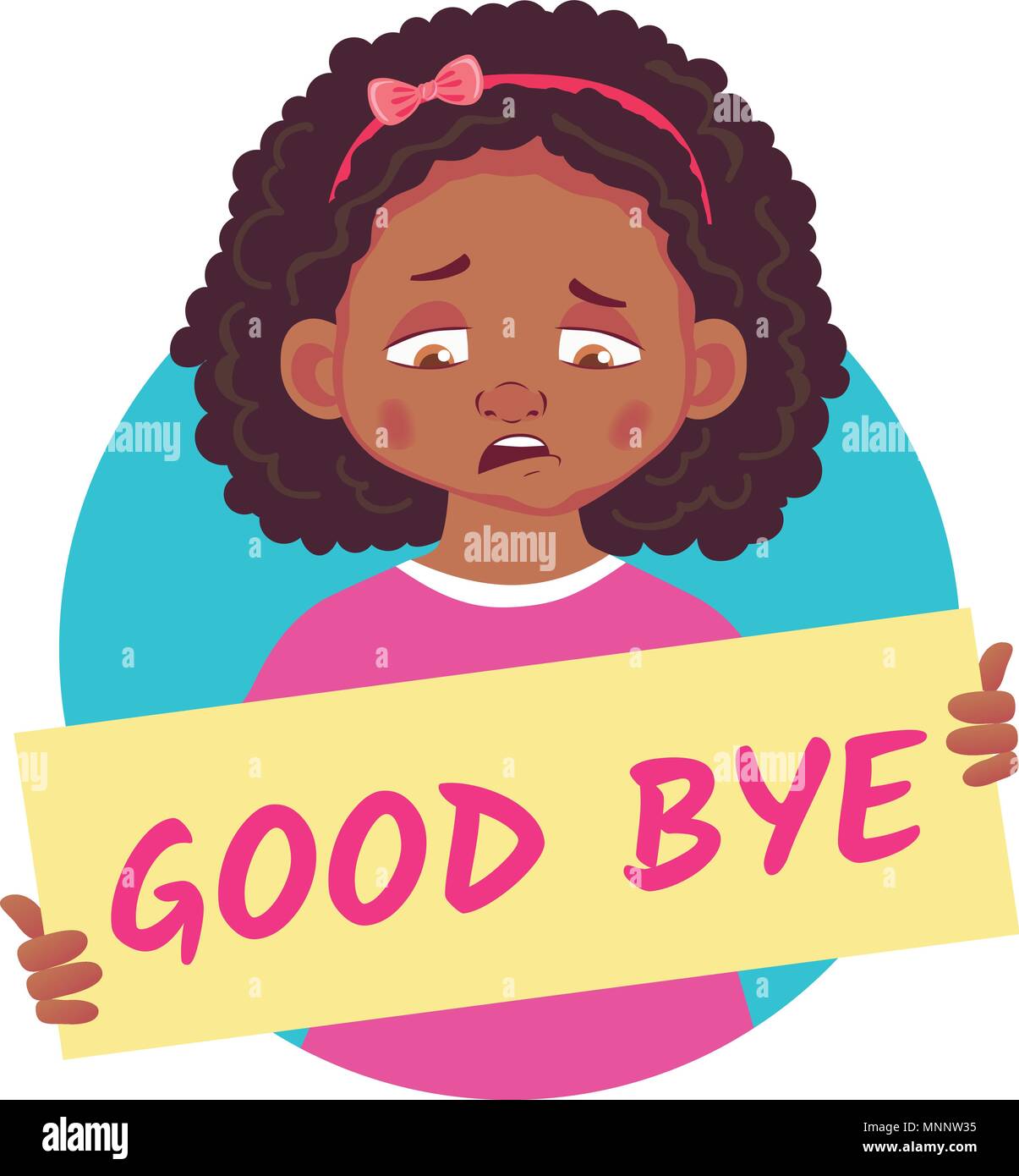 For saying goodbye Stock Vector Images - Alamy