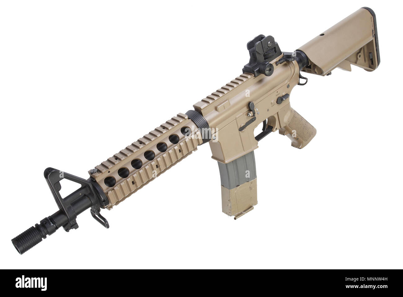 special forces rifle isolated on a white background Stock Photo - Alamy