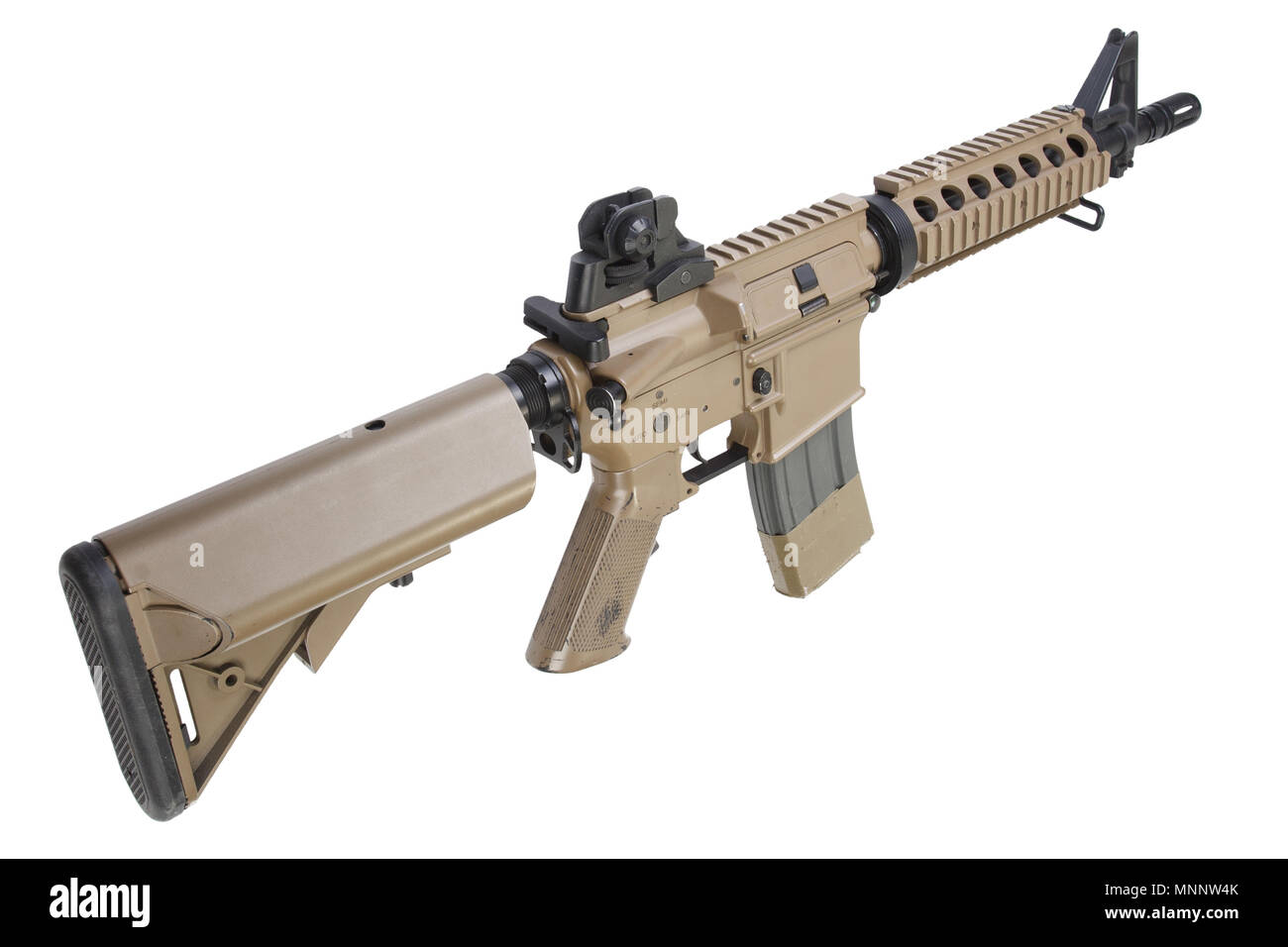 special forces rifle isolated on a white background Stock Photo - Alamy