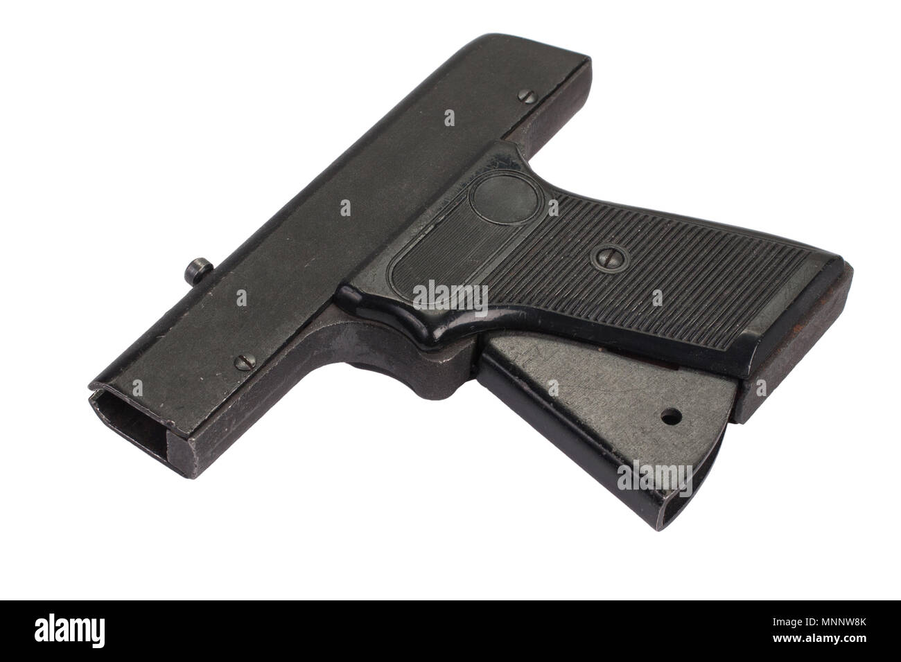 starting pistol isolated on white background Stock Photo - Alamy