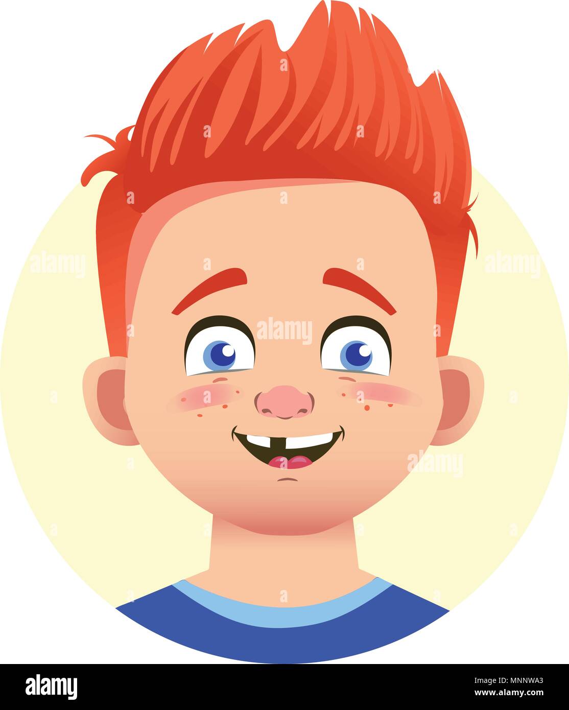 Set of human emotions. Facial expression. Set of emoticons. Flat vector ...