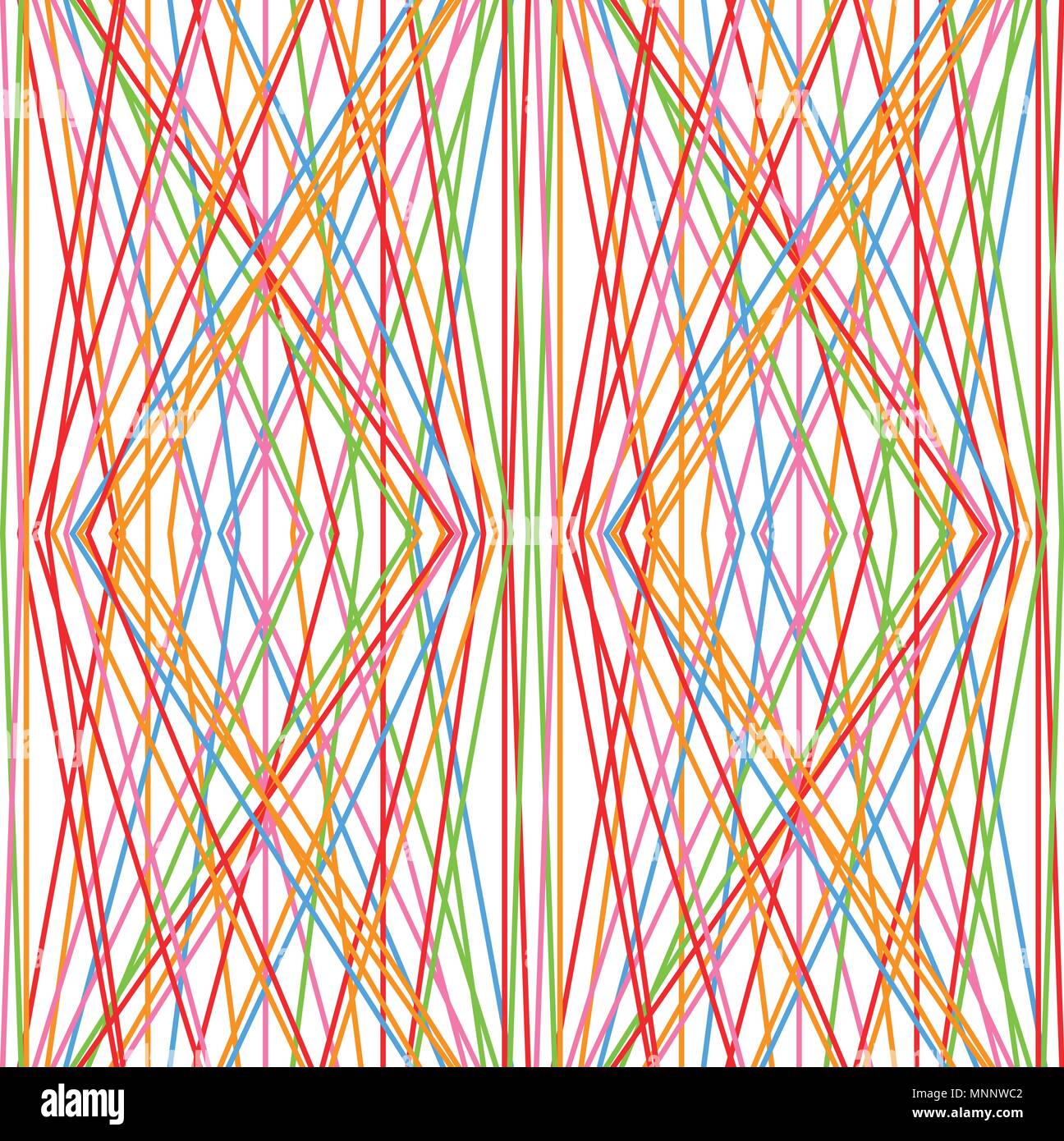 Pattern of lines. Seamless pattern with geometrical figures Stock ...