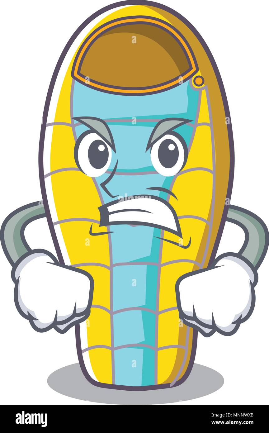 Angry sleeping bad mascot cartoon Stock Vector Image & Art - Alamy