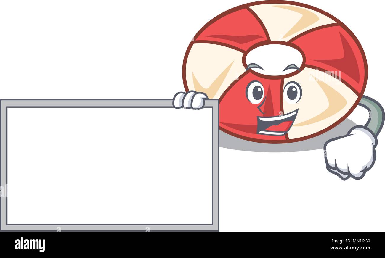 With board swim tube character cartoon Stock Vector Image & Art - Alamy