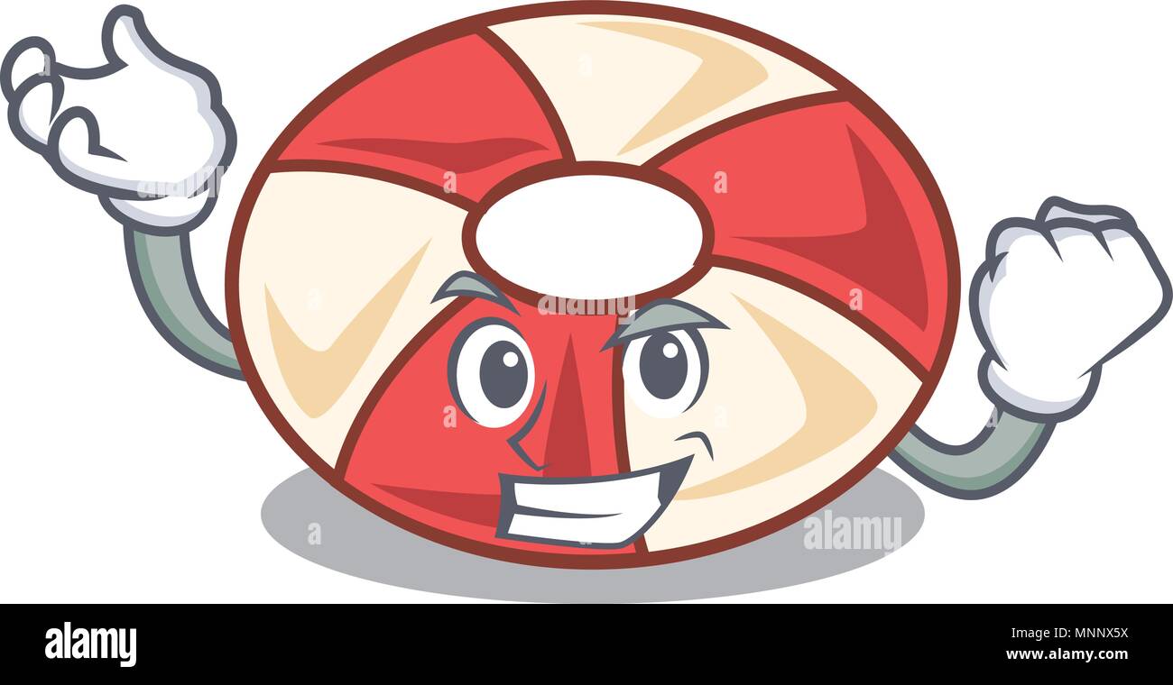 Successful swim tube character cartoon Stock Vector Image & Art - Alamy