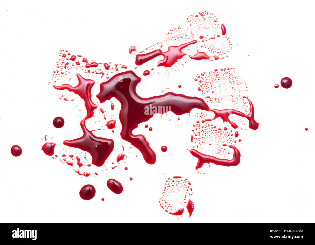 Paint pouring effect Cut Out Stock Images & Pictures - Alamy