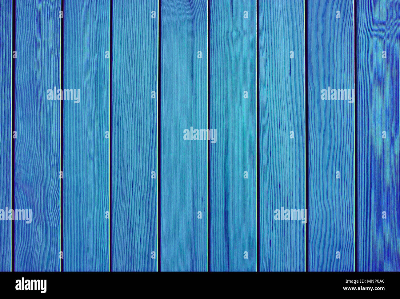 Vertical blue wood trims. Background from the fence, wall Stock Photo ...