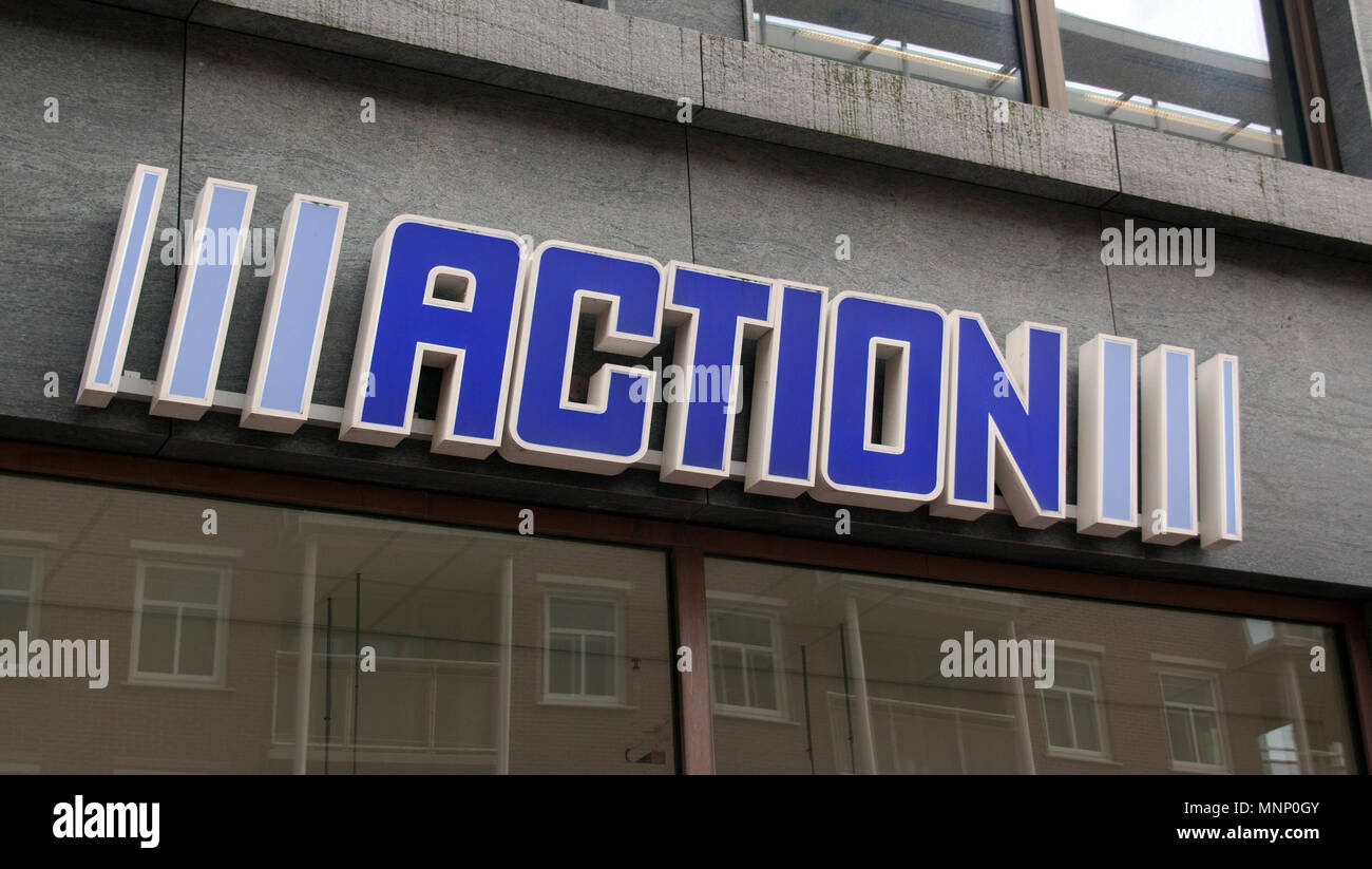 The Hague,netherlands-october 24, 2015: Action is a Dutch retail chain ...
