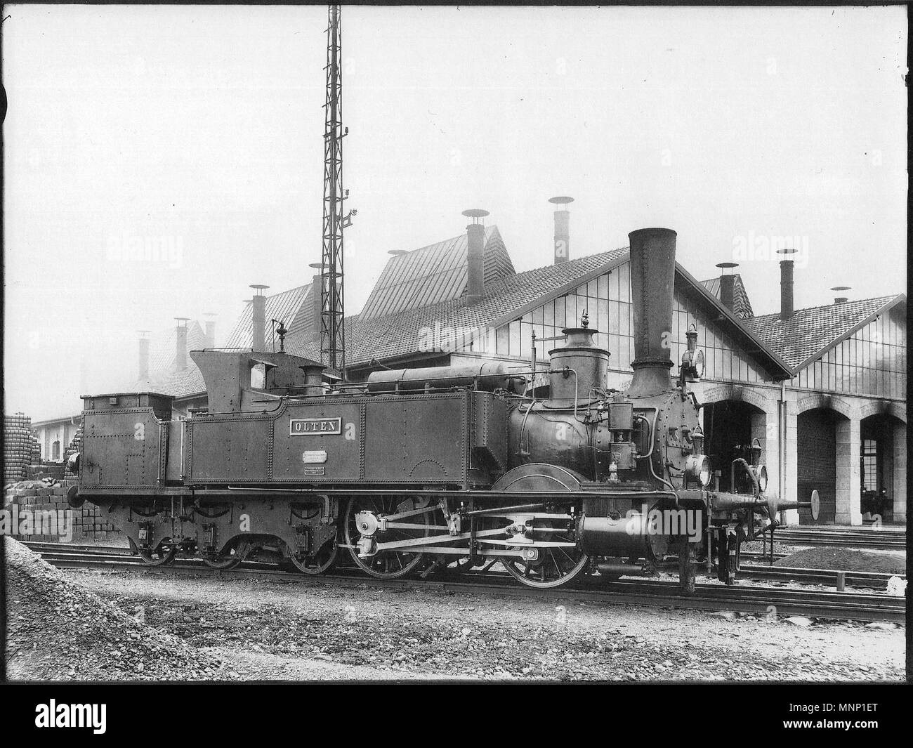 Engerth locomotive Black and White Stock Photos & Images - Alamy