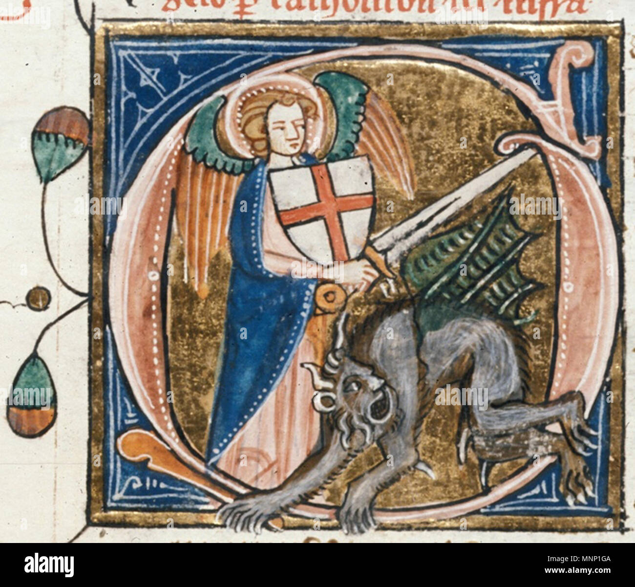 Historiated initial n hi-res stock photography and images - Alamy