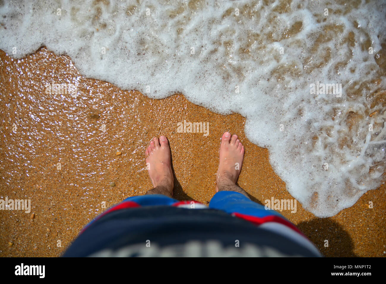 On the Edge of Water Stock Photo - Alamy