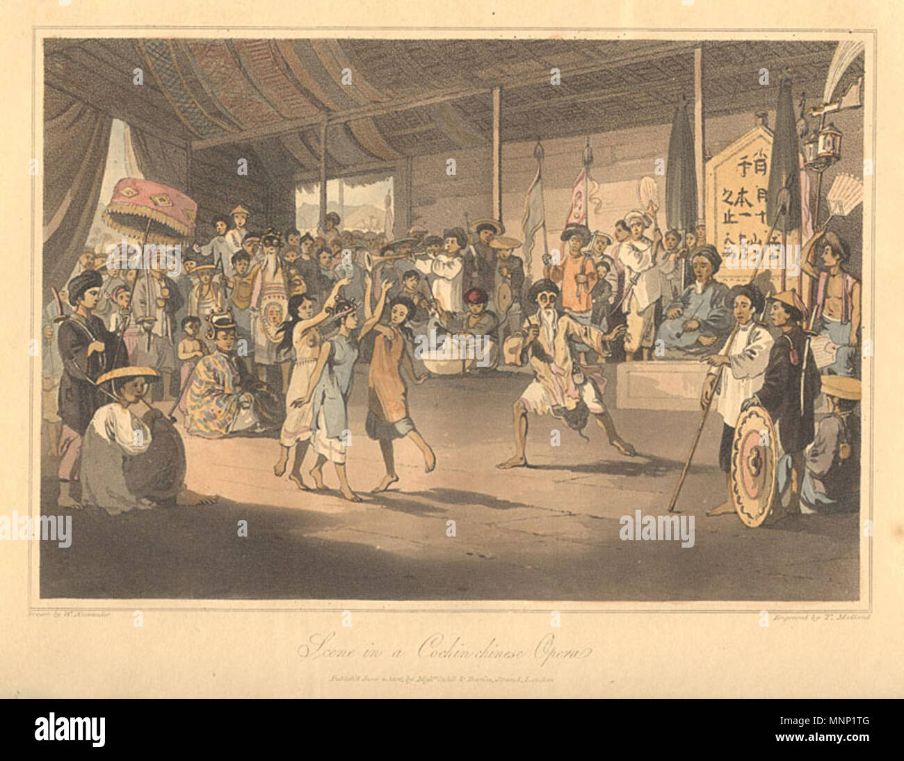 . Tiếng Việt: Hát bộ ở xứ Quảng Nam. 1793. William Alexander (1767–1816 ...