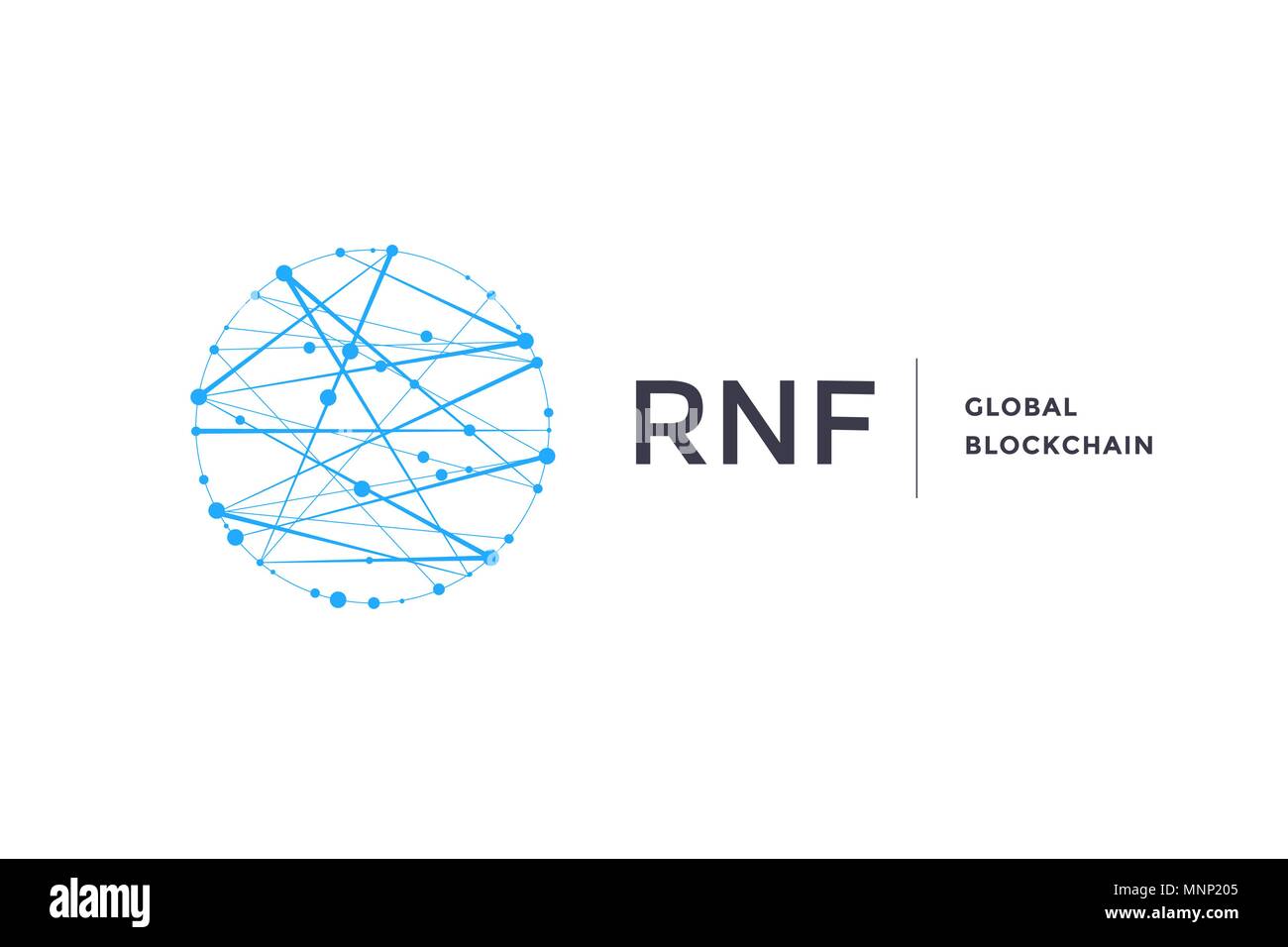 Template logo for blockchain technology Stock Vector Image & Art - Alamy