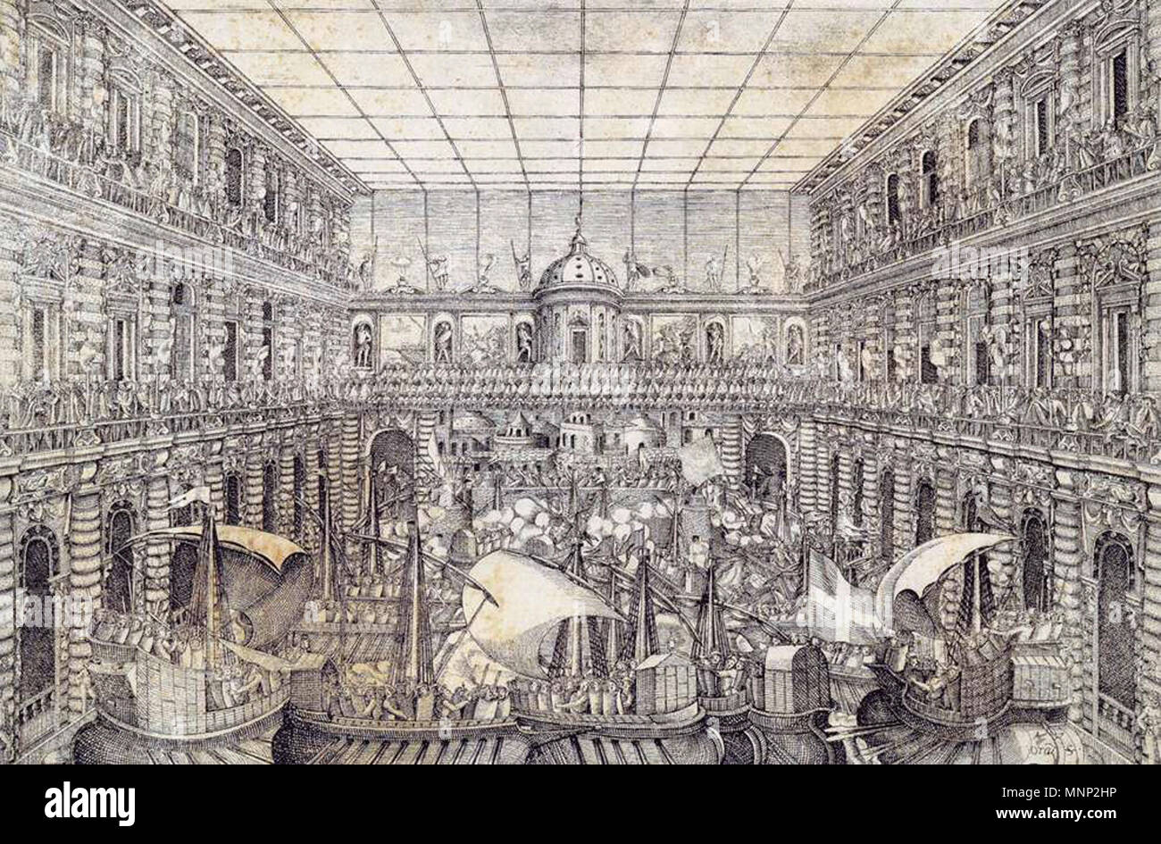 Naumachia hi-res stock photography and images - Alamy