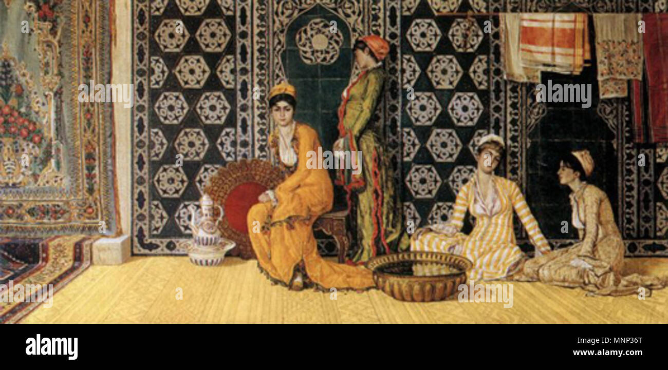 . English: Ladies Türkçe: Kadınları . late 1800's. Osman Hamdi Bey ...