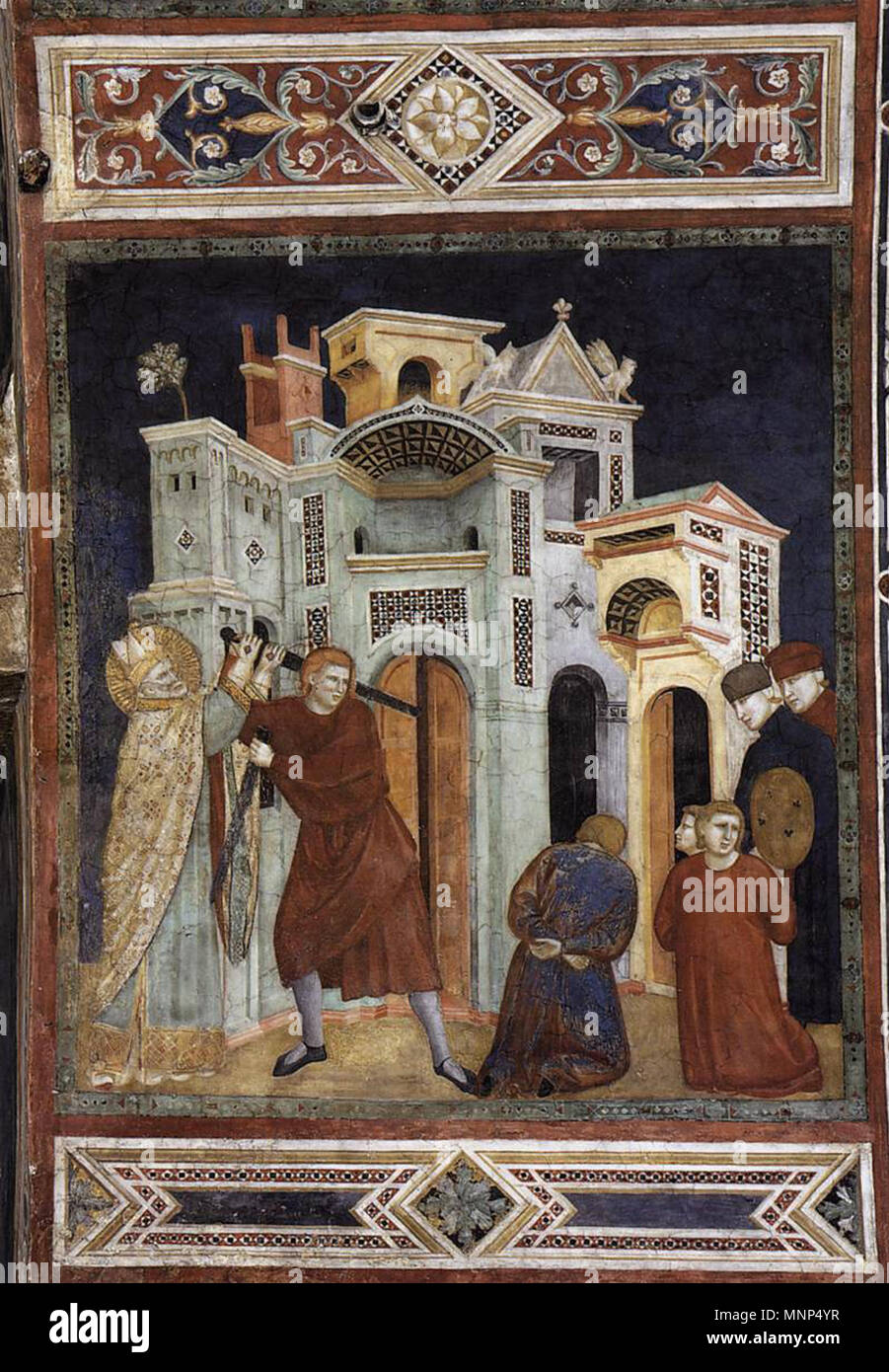 St Nicholas Saving Three Innocents from Decapitation between 1300 and ...