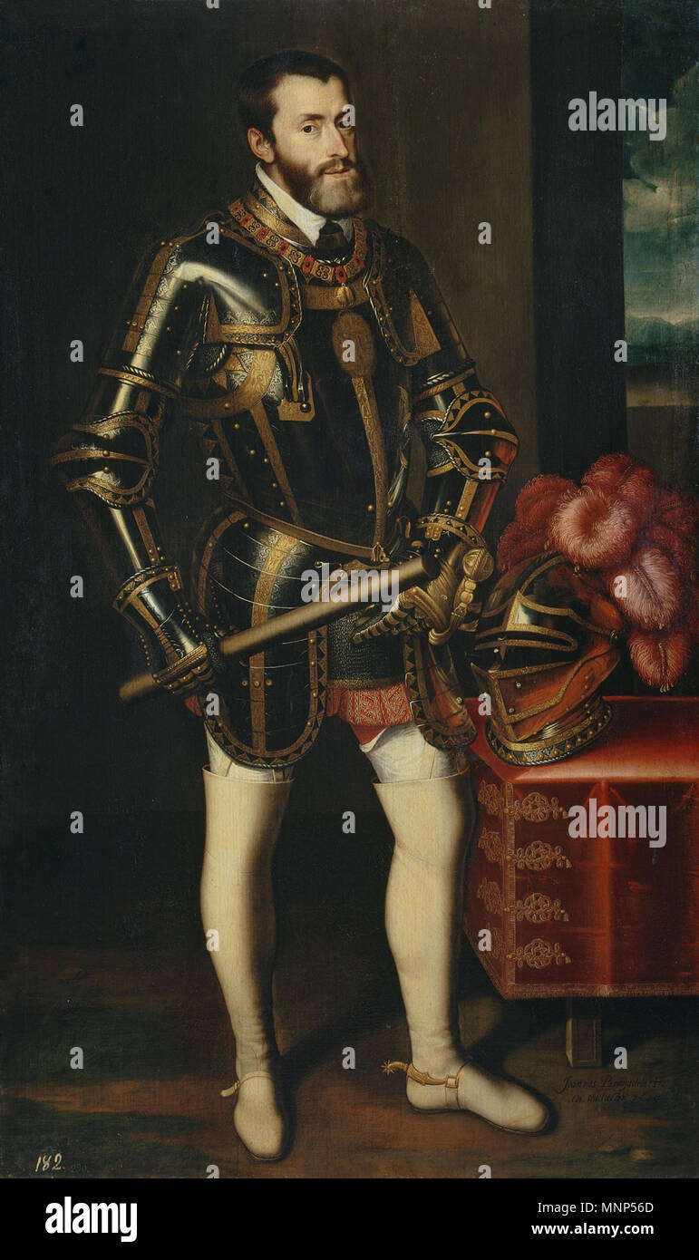 Spanish: El emperador Carlos V - Carlos V, armado Holy Roman Emperor ...