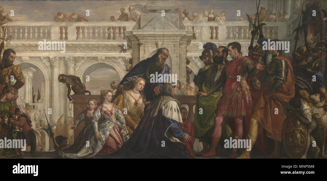 The Family of Darius before Alexander 1565. 959 Paolo Veronese - The ...