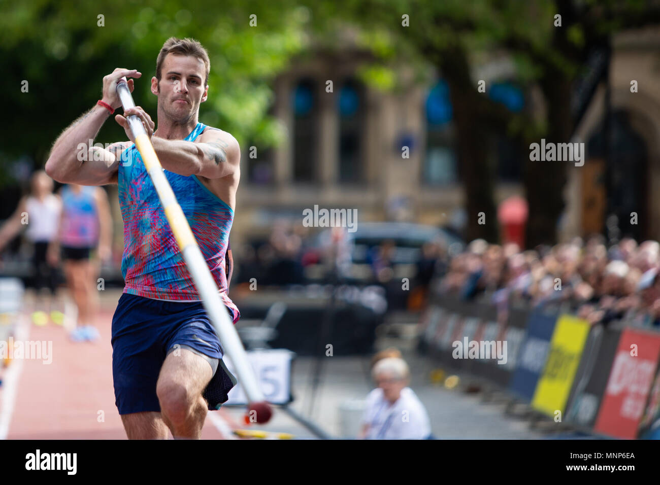 Deansgate, Manchester, UK. 18th May, 2018. The Arcadis Great CityGames ...