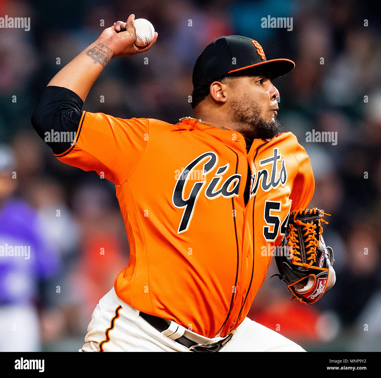 San Francisco, California, USA. 18th May, 2018. San Francisco Giants ...