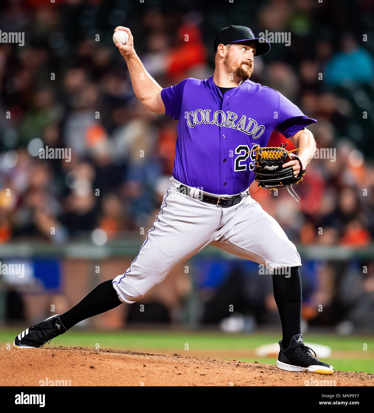 San Francisco, California, USA. 18th May, 2018. Colorado Rockies relief ...