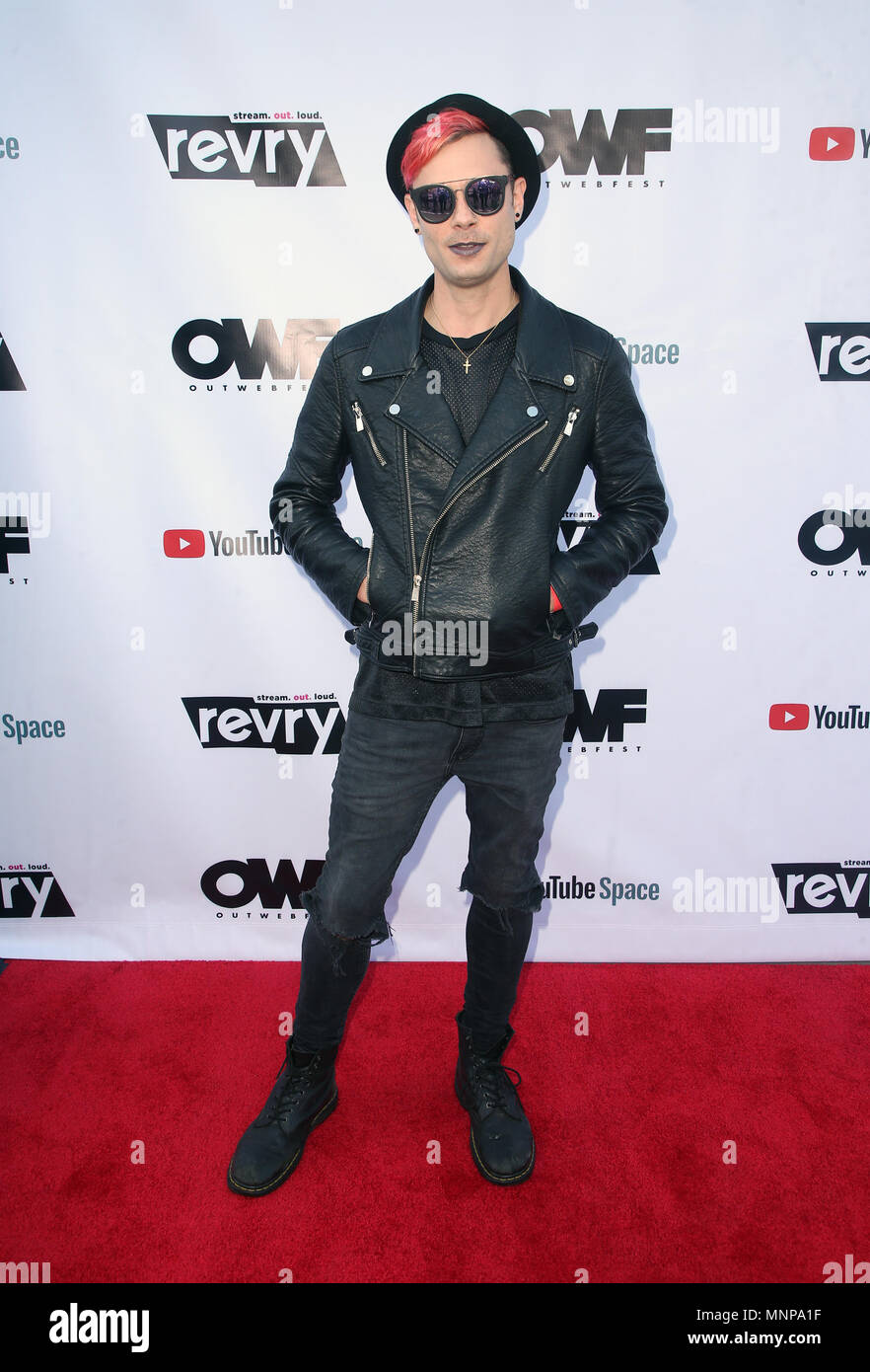 Los Angeles, Ca, USA. 18th May, 2018. Dustin Bochek, at 3rd Annual Out ...