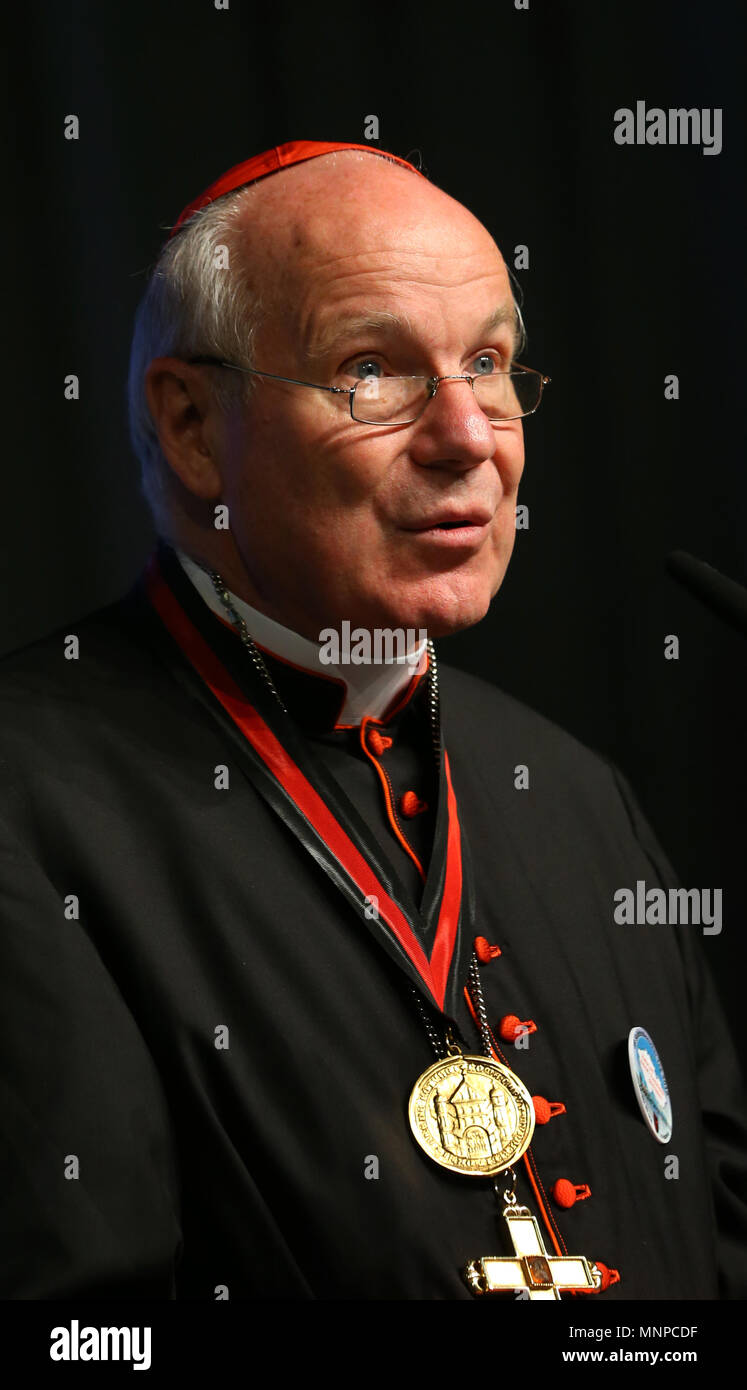 19 May 2018, Germany, Augsburg: The Viennesse Cardinal Christoph ...
