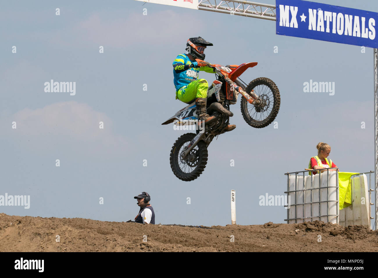 Motorcycle race finish line hi-res stock photography and images - Alamy